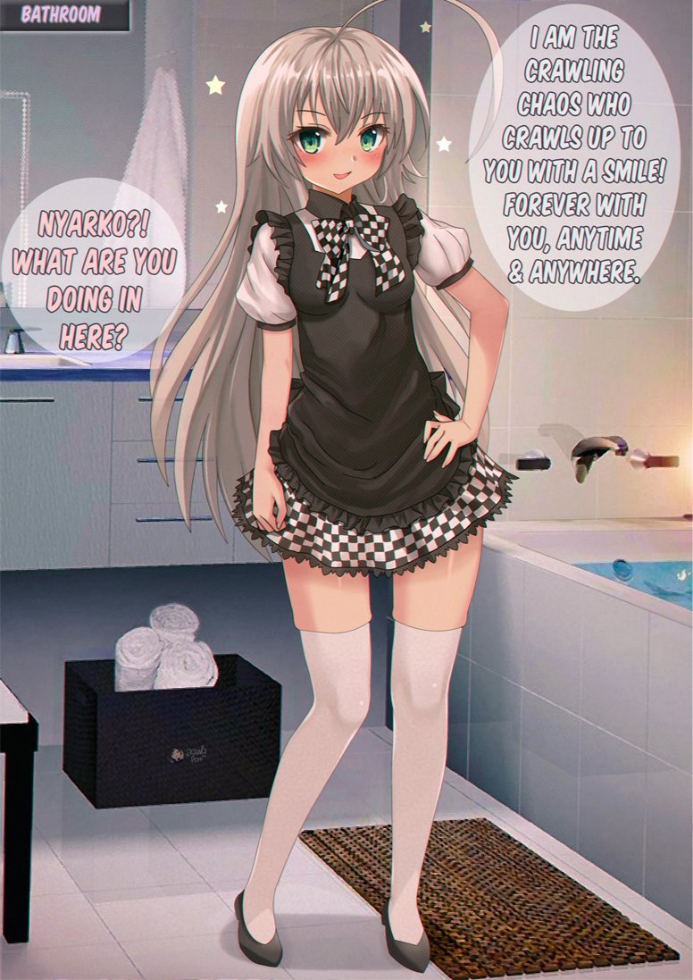 DawaPat OPEN COMMISSIONS on Twitter: "I don't know if you remember this Nyaruko fanart. There ...