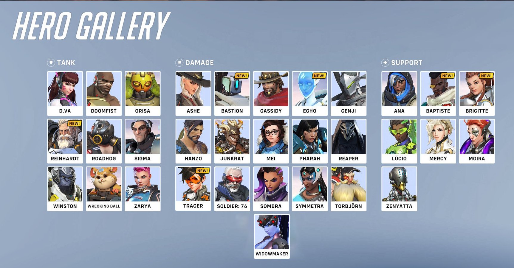 Naeri X 나에리 on Twitter: "New Overwatch 2 Accounts have to Unlock Old Heroes 🔒 The first phase of ...