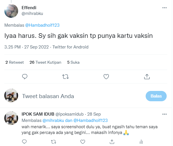 IPOK SAM IDUB on Twitter: "maaf dok @noichil saya jadi pengen ikutan share, biar man teman saya ...