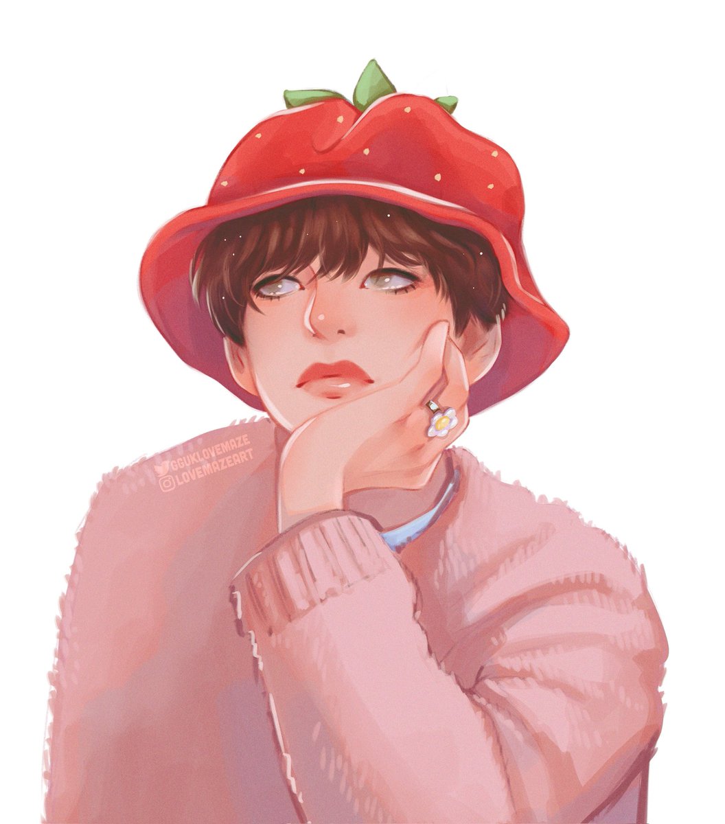 「strawberry boy 」|bea⁷ ˚· ⊹ FACEのイラスト