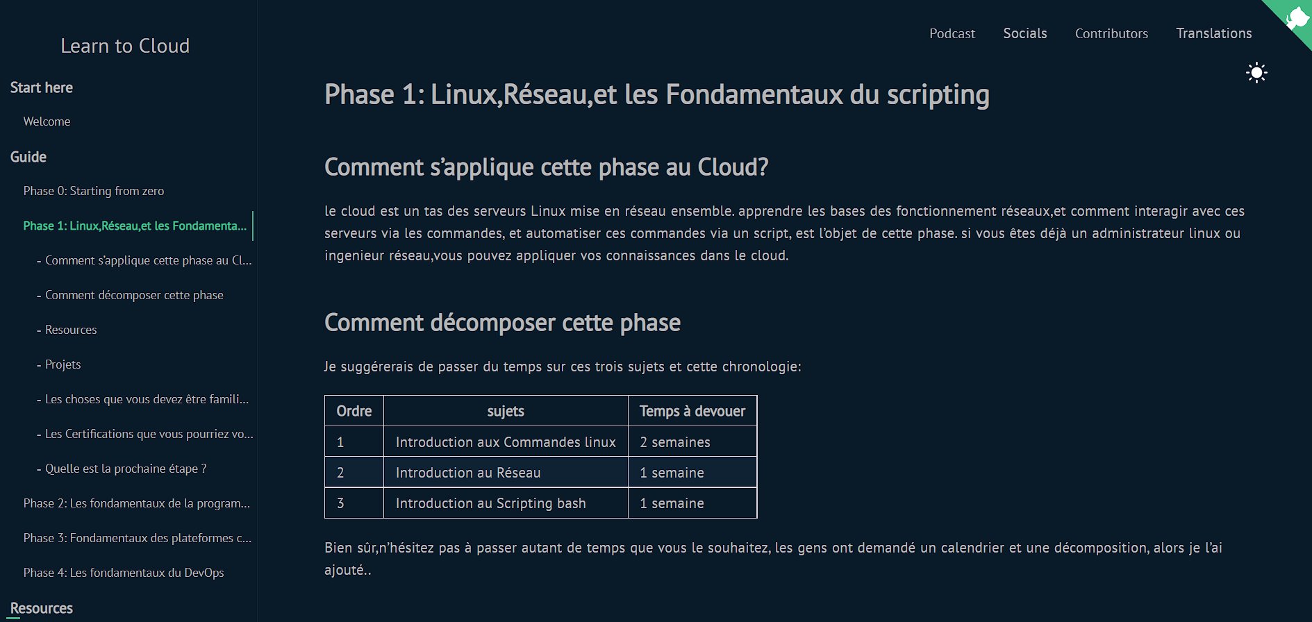 learntocloud on Twitter: "Learn To Cloud now available in French: Phase 1: Linux,Réseau,et les ...