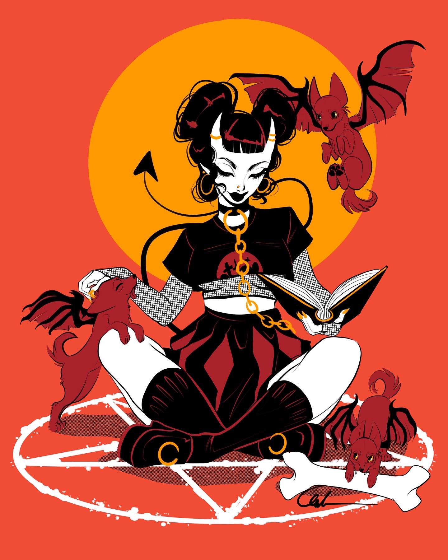 Ashleigh Izienicki on Twitter: "Hotties and Hellhounds collection is almost complete!! 🐕🐕 https ...