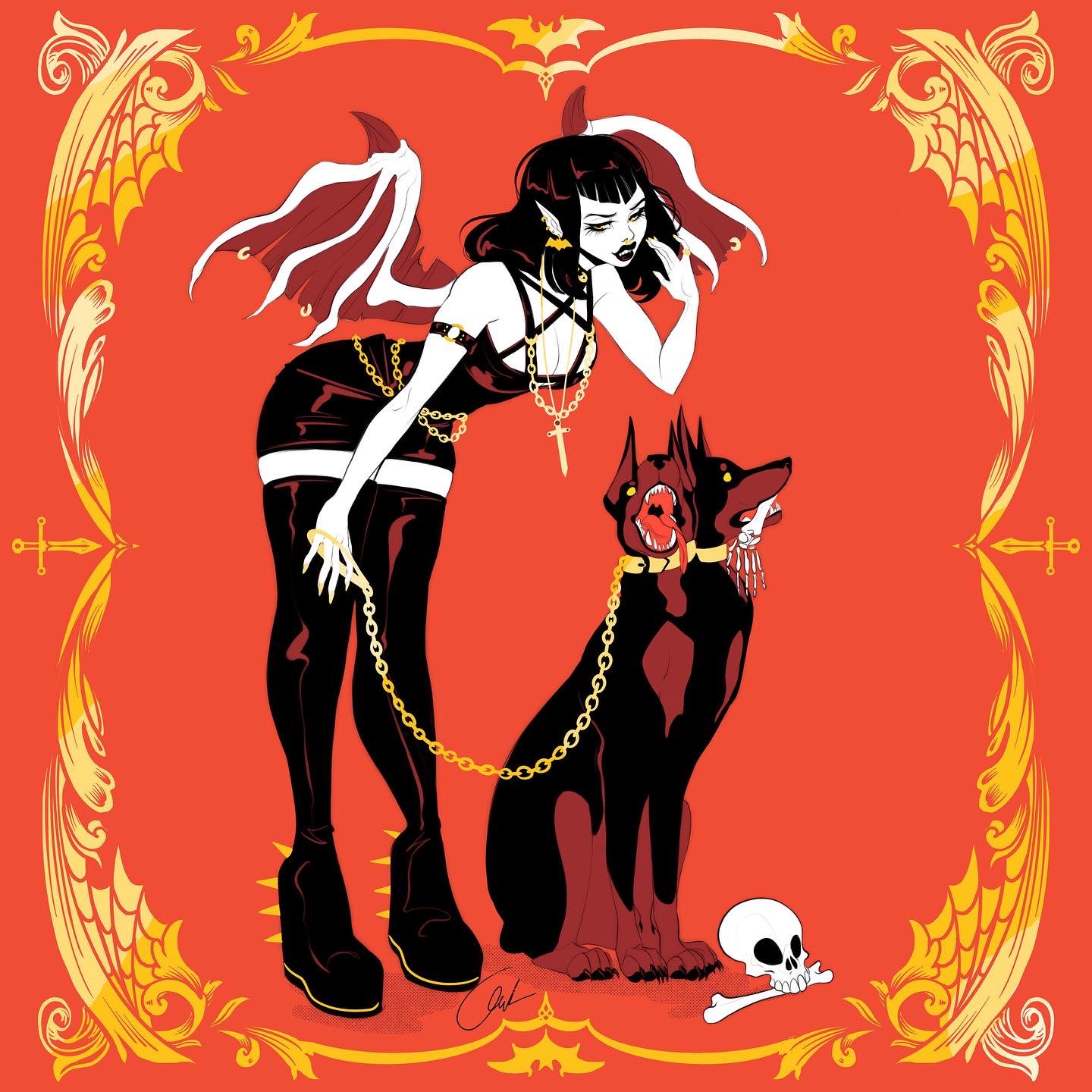 Ashleigh Izienicki on Twitter: "Hotties and Hellhounds collection is almost complete!! 🐕🐕 https ...