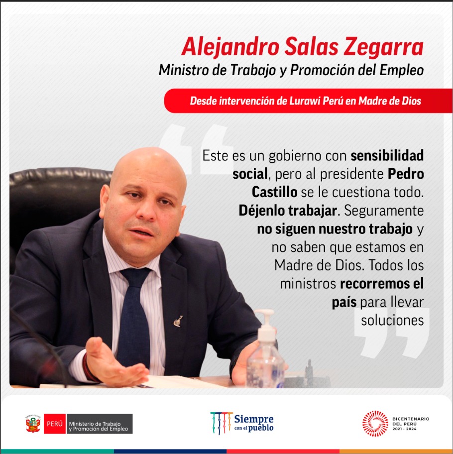 Ministerio De Trabajo On Twitter 🗞 El Ministro Salasz Aa Refirió Que