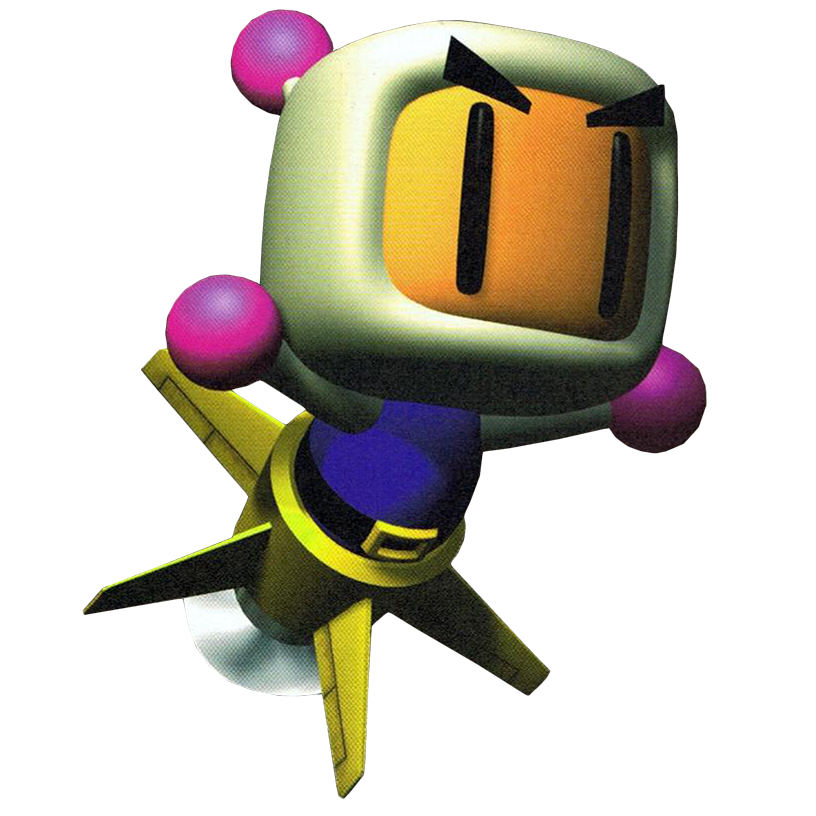 Video Game Art Archive on Twitter: "Power up! 'Bomberman Hero' Nintendo 64"