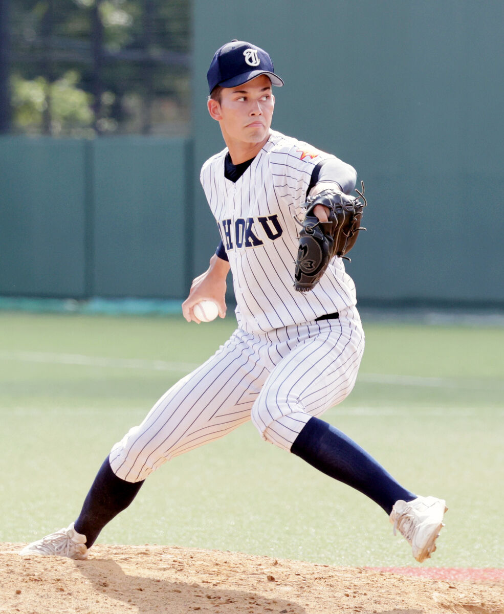 スポーツ報知 on Twitter: "【 #高校野球 】東北、強力二枚看板は剛のハッブス大起＆柔の秋本羚冴・・・東北大会注目選手紹介 https://hochi.news/articles ...