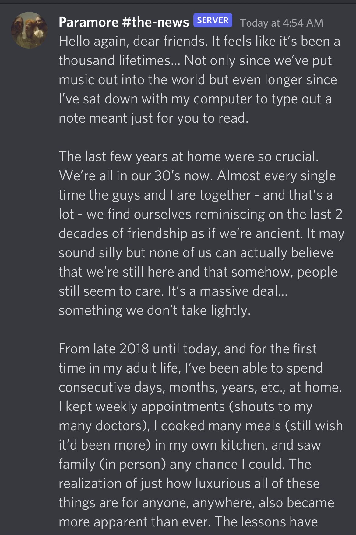 Paramore Logo 2022 Font