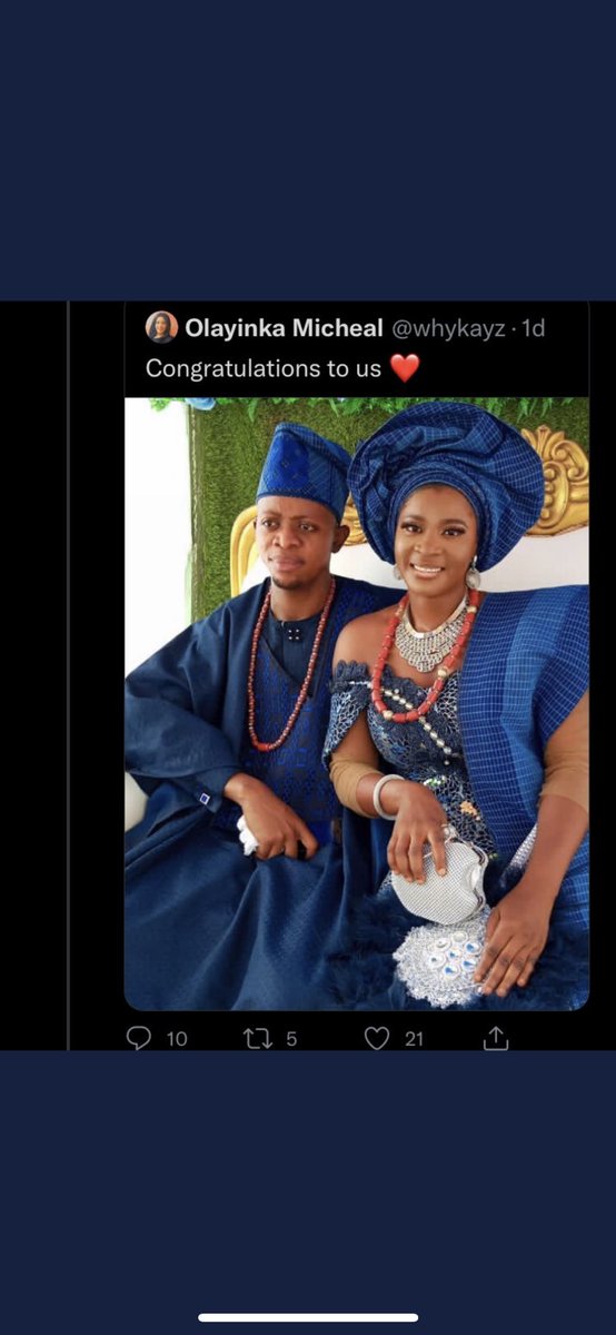 Olafemi on Twitter: "U can’t tell me anything.Her husband is not pounding her well"