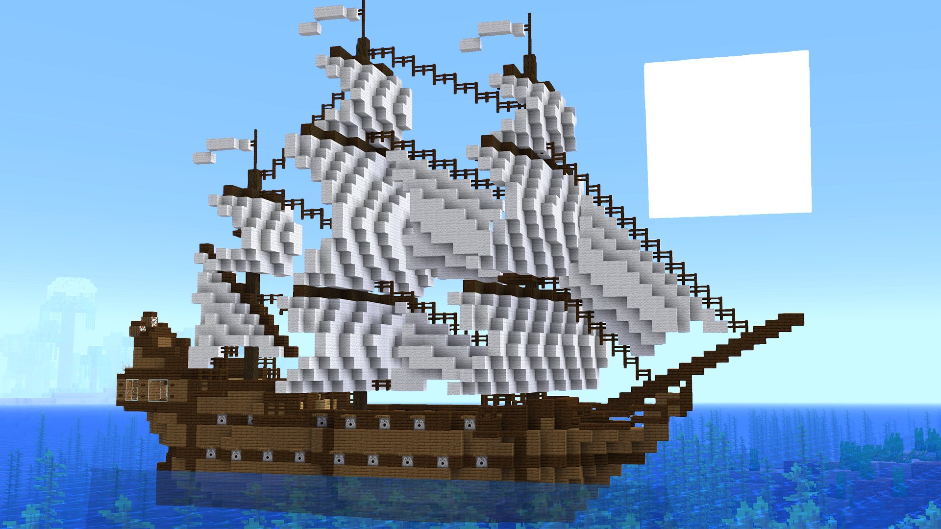 Pirate Ship Minecraft Schematic