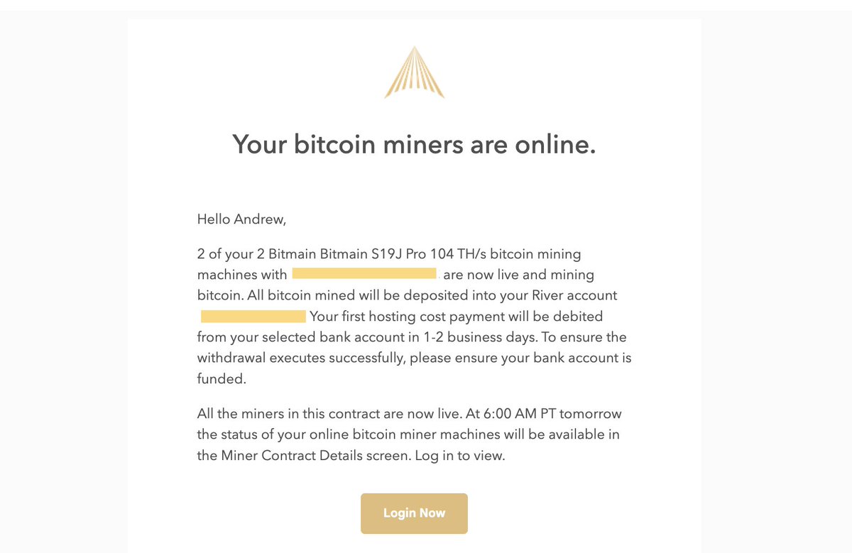 **#Bitcoin Hosted Mining Thread for Plebs** Today, I'm excited to share ...