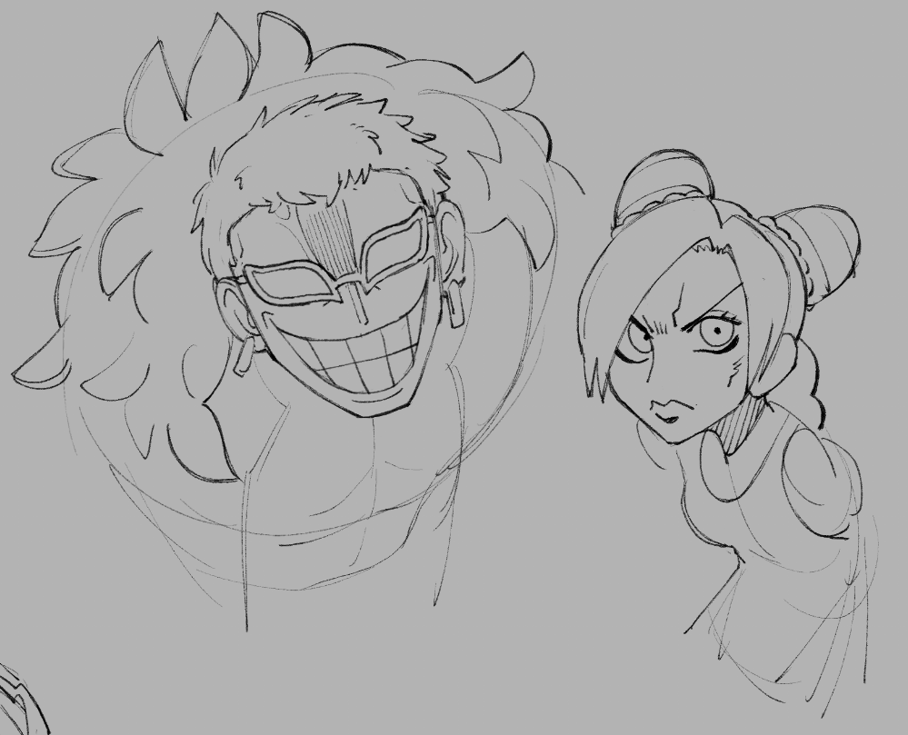 「I've basically completely abandoned this sketch 」Caliginous - OPENの漫画