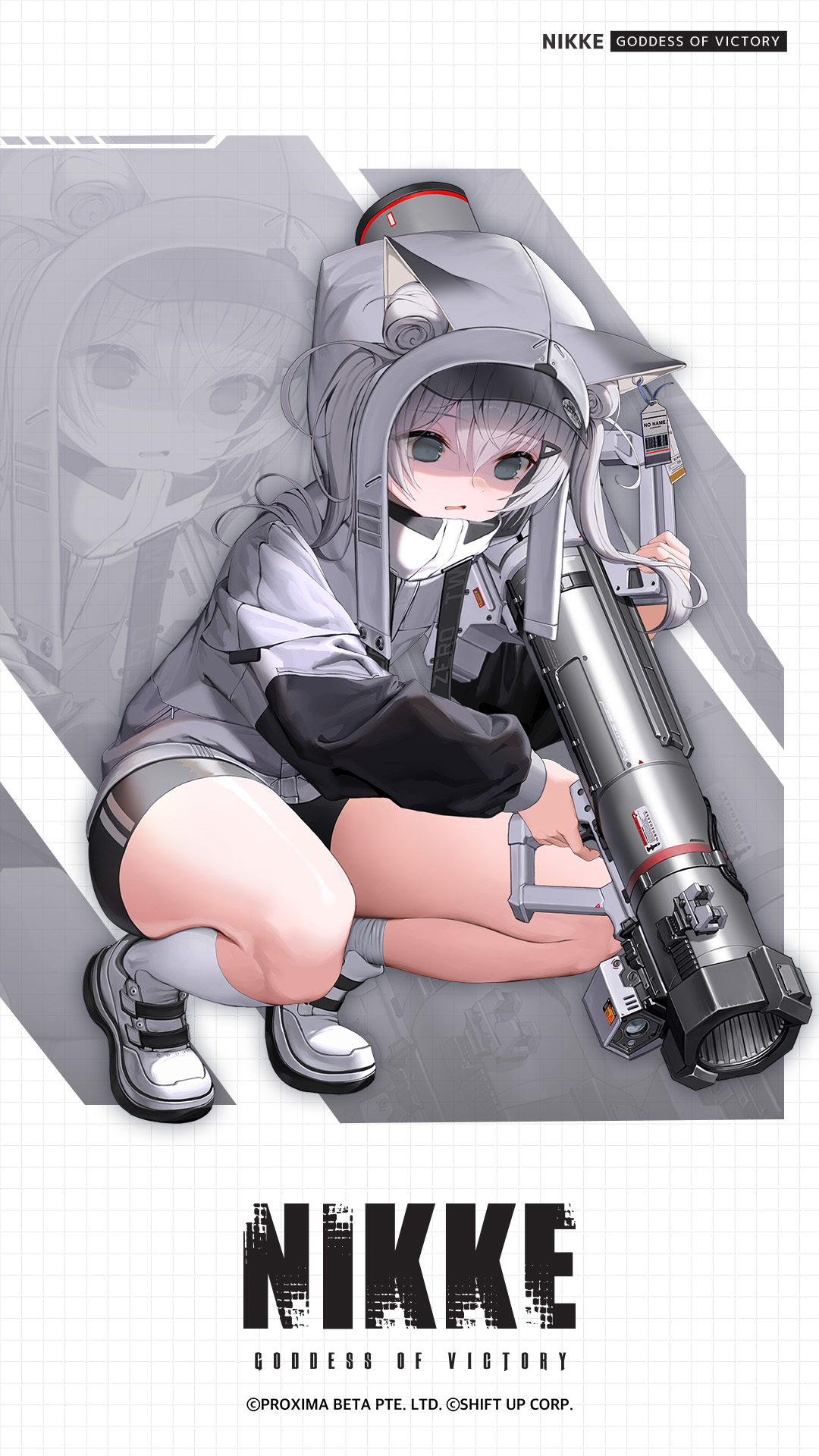 승리의 여신: 니케 - 11월 4일 정식 런칭 on Twitter: "【NIKKE 소개】 N102(N102) - 소심하고 여리지만 배려심이 많은 니케 - "우와~ 나비다 ...