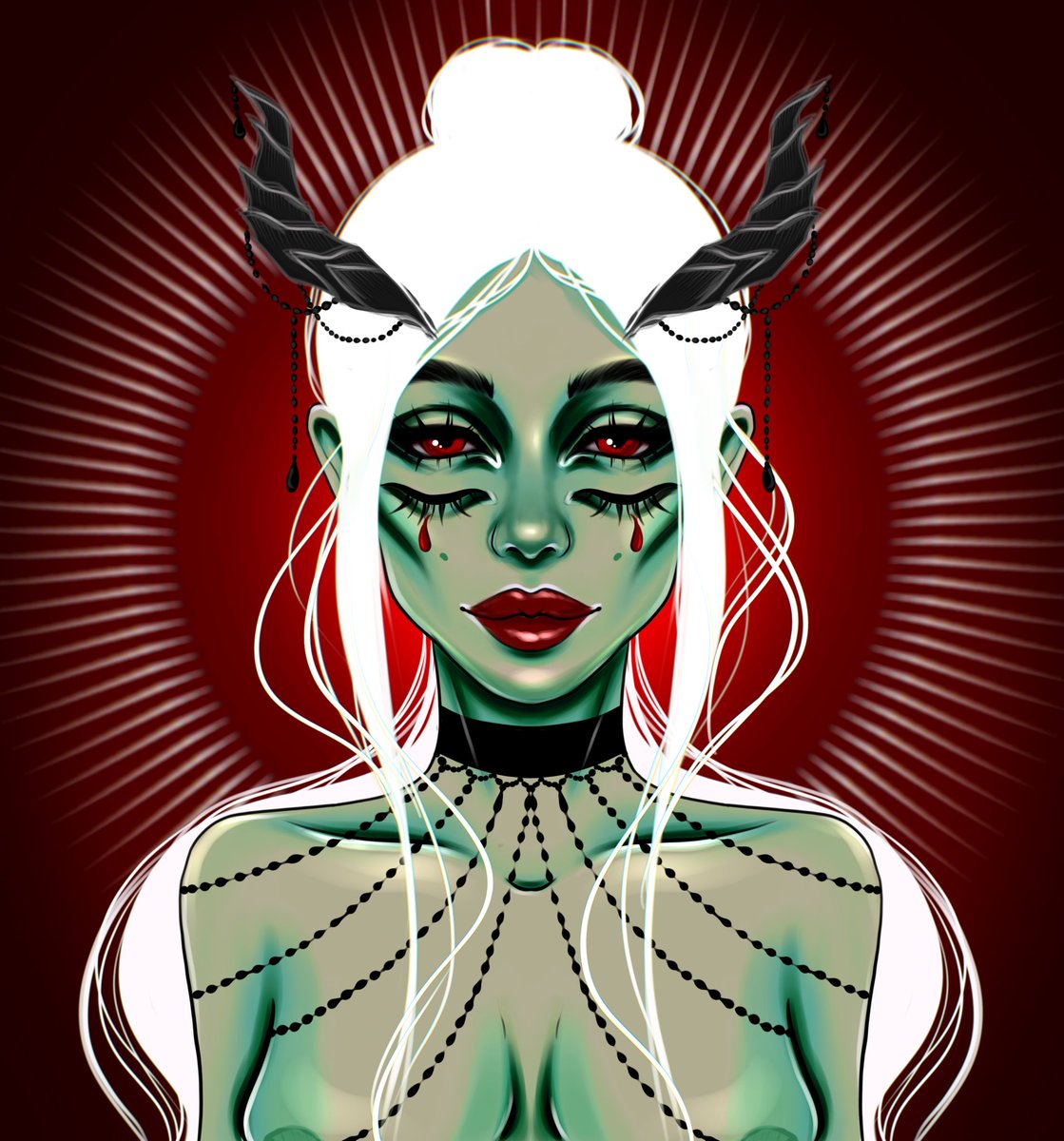 Incanta 🐬💜 on Twitter: "RT @Stafurskaya_Art: Demons inside you collection A demon lives in each ...