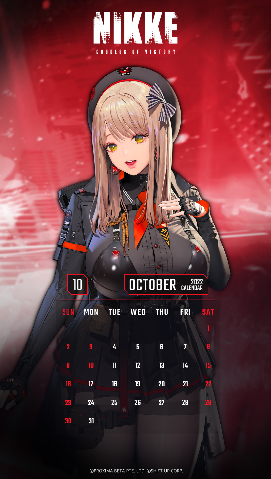 승리의 여신: 니케 - 글로벌 사전예약 진행 중 on Twitter: "알록달록한 단풍이 반가운 계절이지만 쌀쌀한 저녁 날씨에 지휘관님의 건강이 걱정되기도 하는 가을인데요 ...