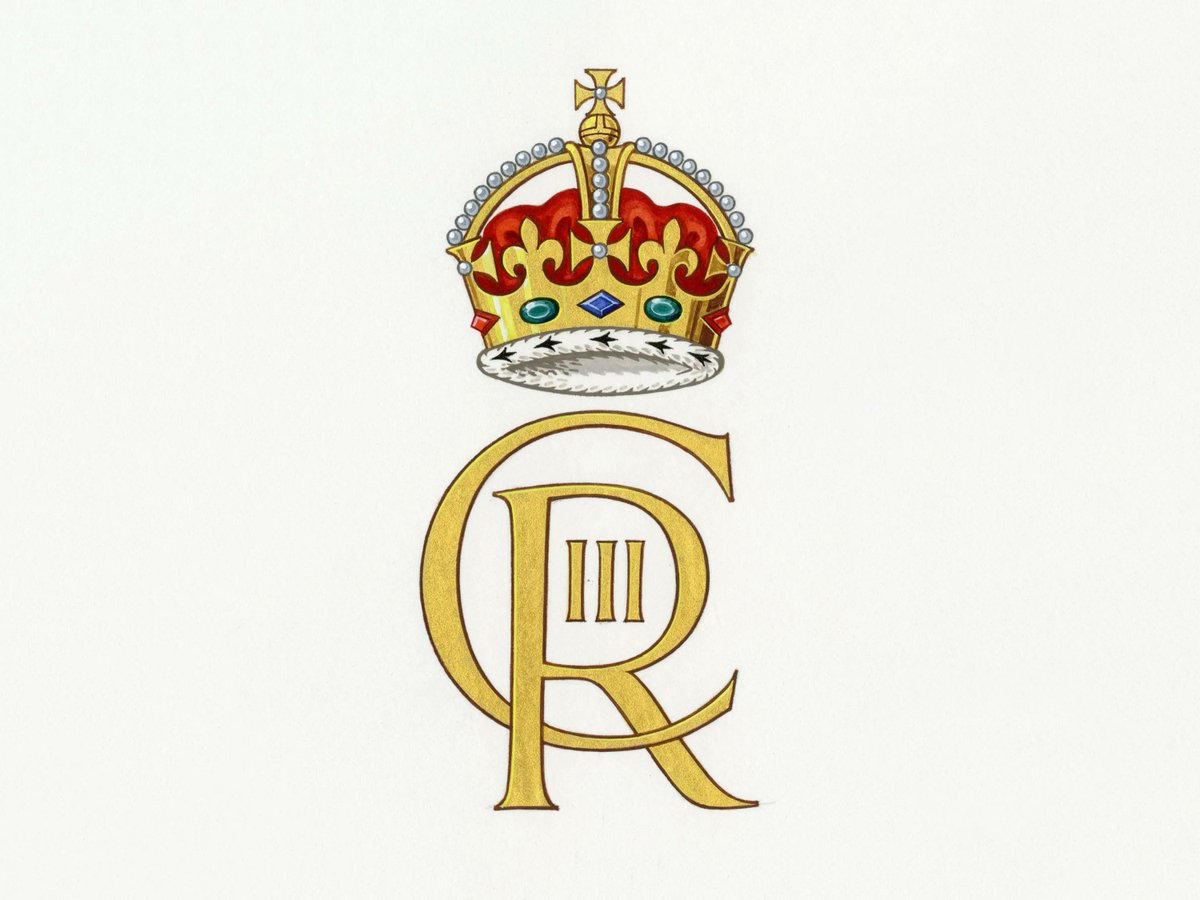 Beeprak On Twitter King Charles Iii Reveals Royal Cypher Topped With Tudor Crown Dezeen