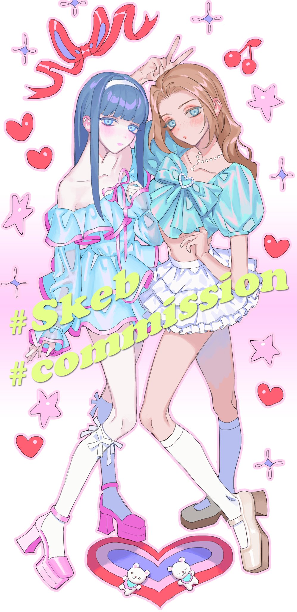 ASAKA on Twitter: "Skeb納品しました。ありがとうございました！🎈🎀(トリミング済) #Skeb #comission https://t.co/V1bs5YyHza ...