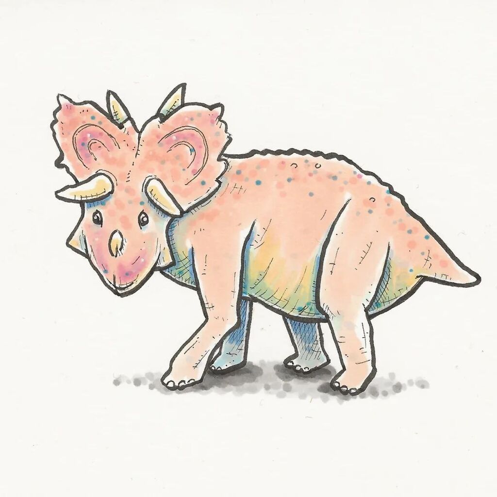 Cute Dinosaur Drawing Tumblr