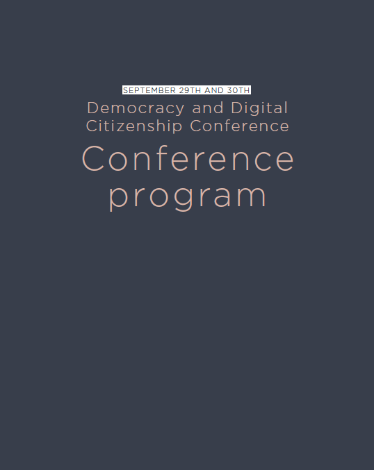 Centre for Digital Citizenship on Twitter: "Tomorrow it starts-the ...