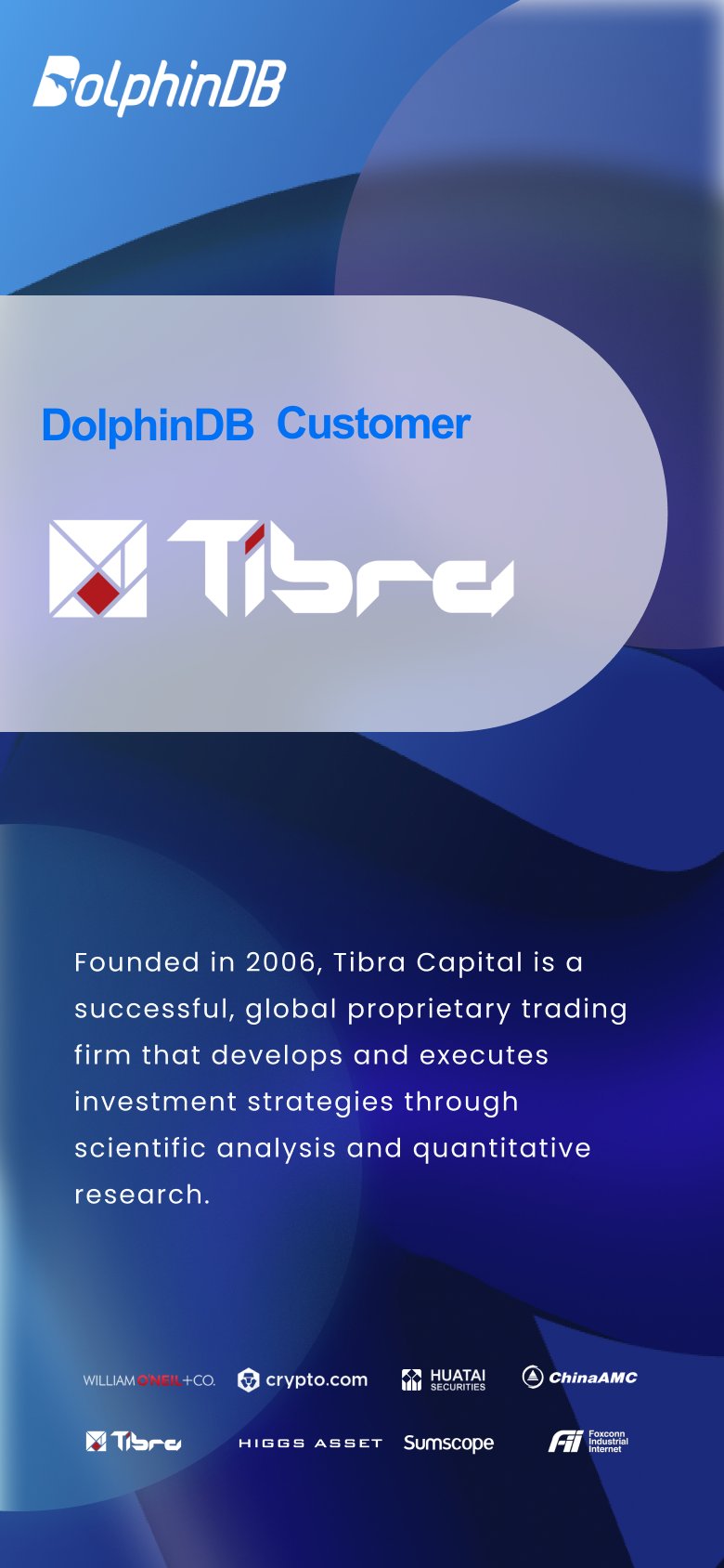 DolphinDB on Twitter: "💰Tibra Capital runs its scientific analysis and quantitative research ...