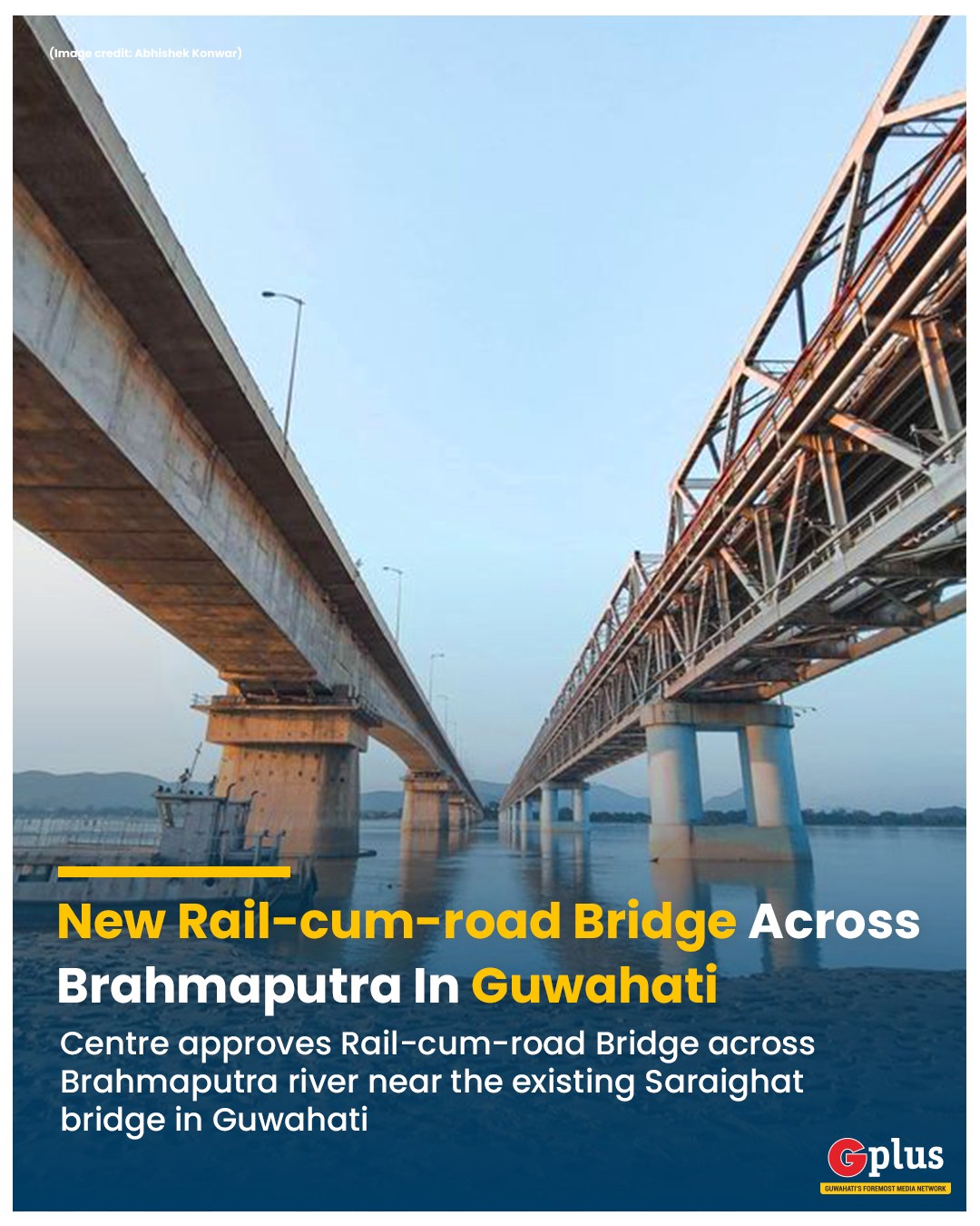 Brahmaputra River Railway Bridge