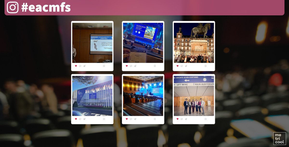 Estamos en el ecuador del evento #eacmfs, congreso sobre cirugía cráneo-maxilo-facial líder a ...