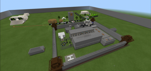 MCPEDL on Twitter: "Prison Map - Cops and Robbers - https://t.co/vPDrlVO7ET - By @AntnyThe https ...