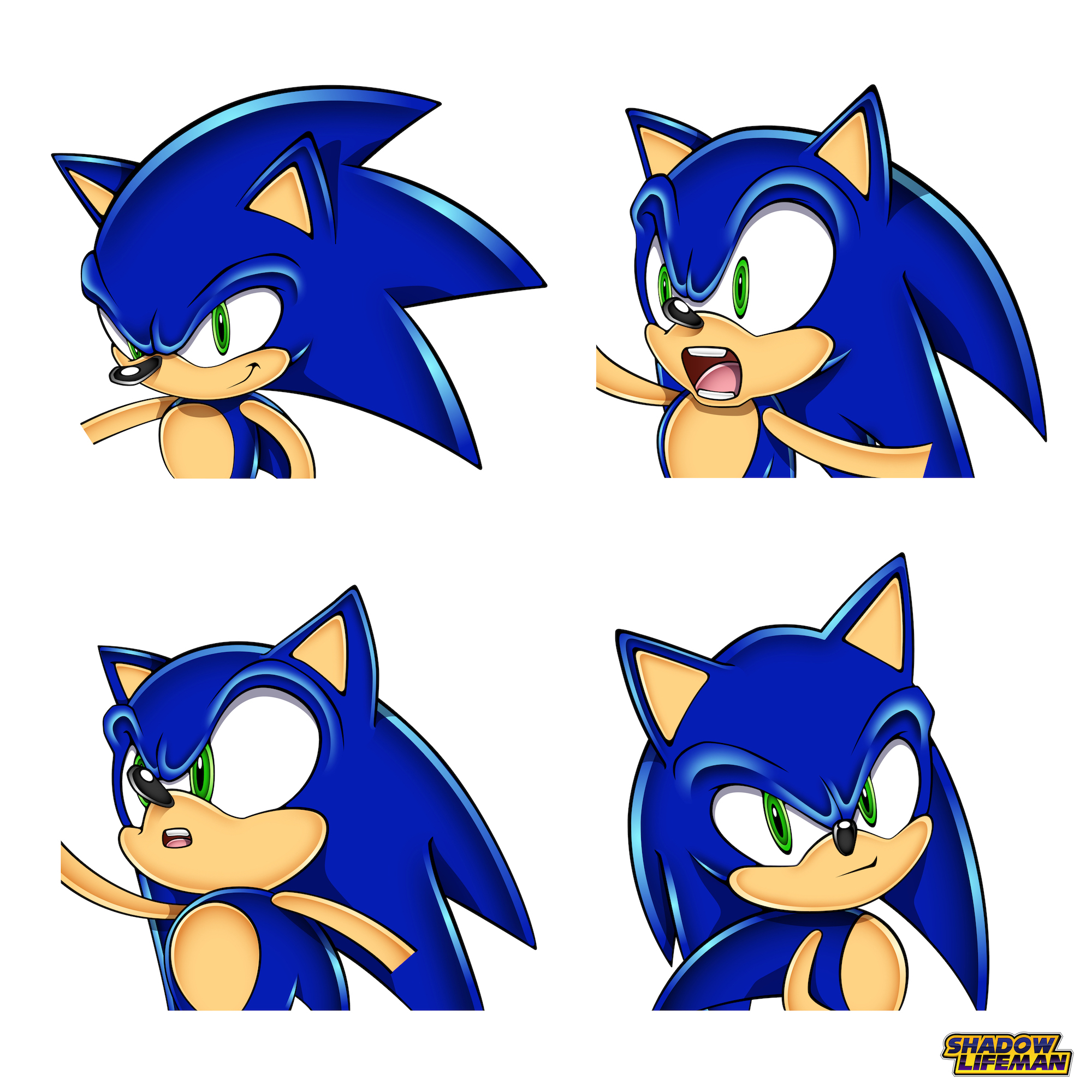 Sonic Adventure Faces 1999 ReSaurus Sonic Adventure Sonic The Hedgehog