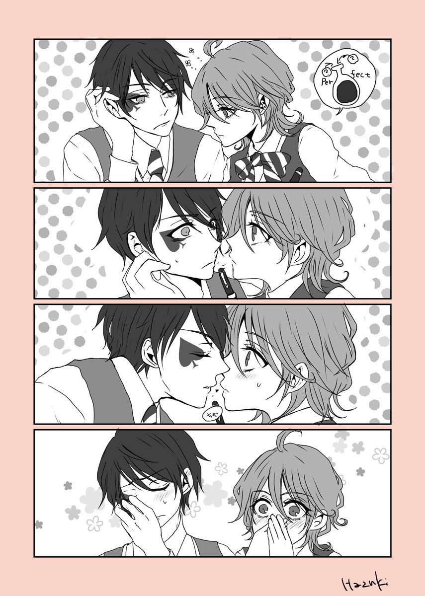 「⚠︎監督生顔あり ⚠︎男装女子 デュ監 #twstプラス #twst_NL 」はづきの漫画