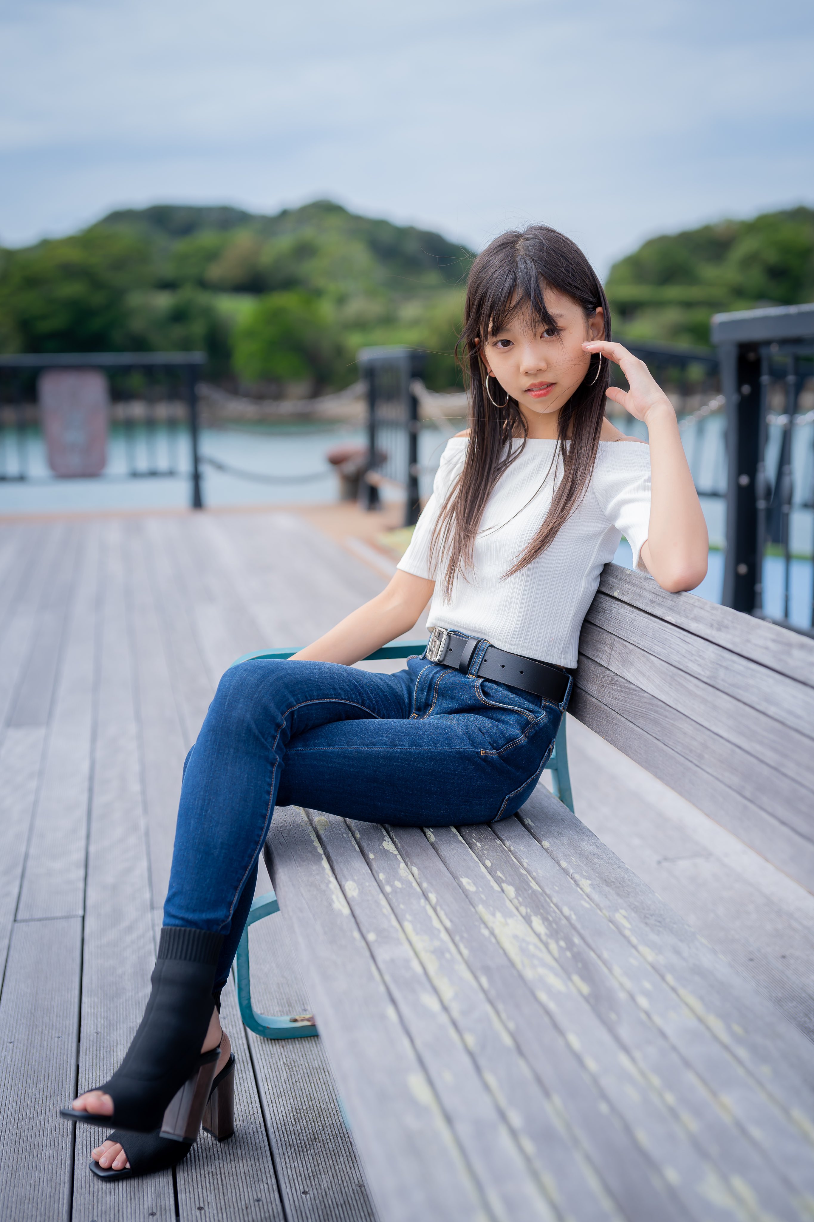 クロの写真 on Twitter: "ららちゃん TSK撮影会 Vol.6 [2022.9.24] デニム👖めっちゃ似合ってて、カッコよかった #らら #Rara #長崎超絶美少女隊 #SSB ...