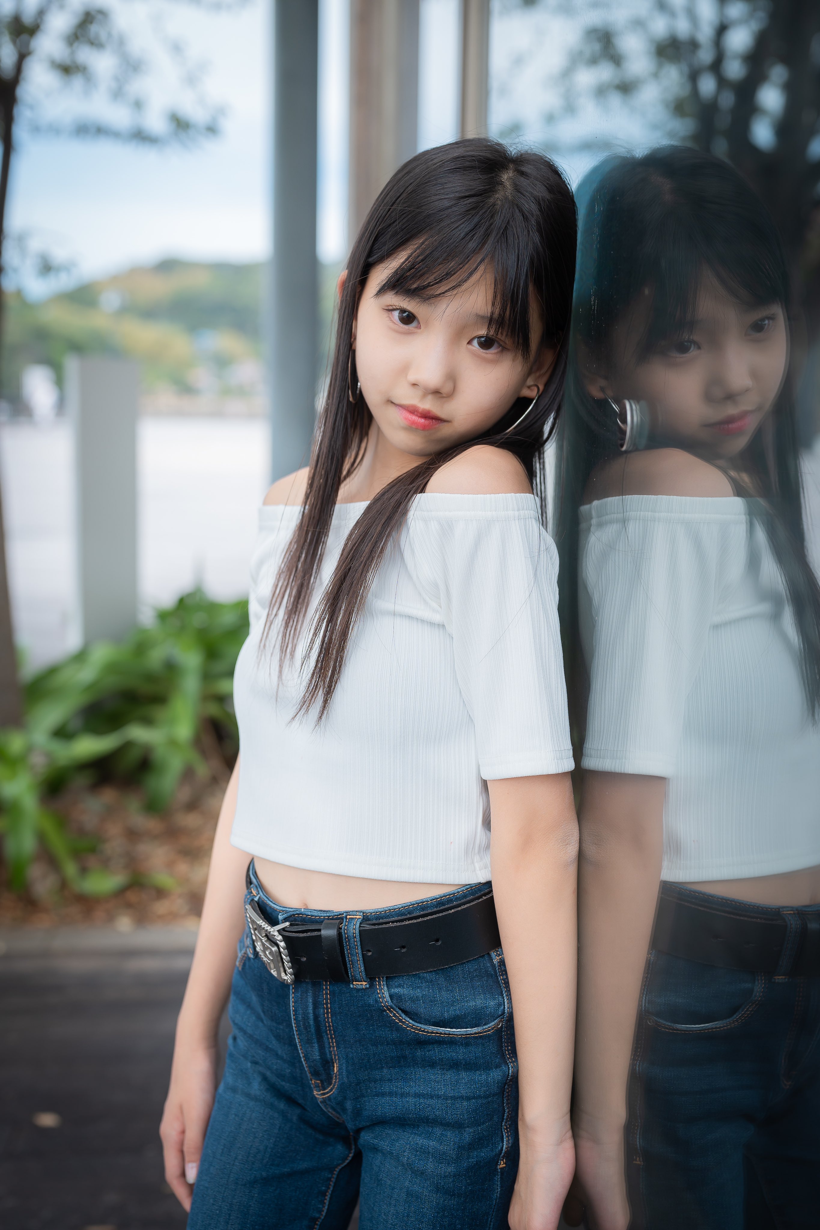 クロの写真 on Twitter: "ららちゃん TSK撮影会 Vol.6 [2022.9.24] デニム👖めっちゃ似合ってて、カッコよかった #らら #Rara #長崎超絶美少女隊 #SSB ...
