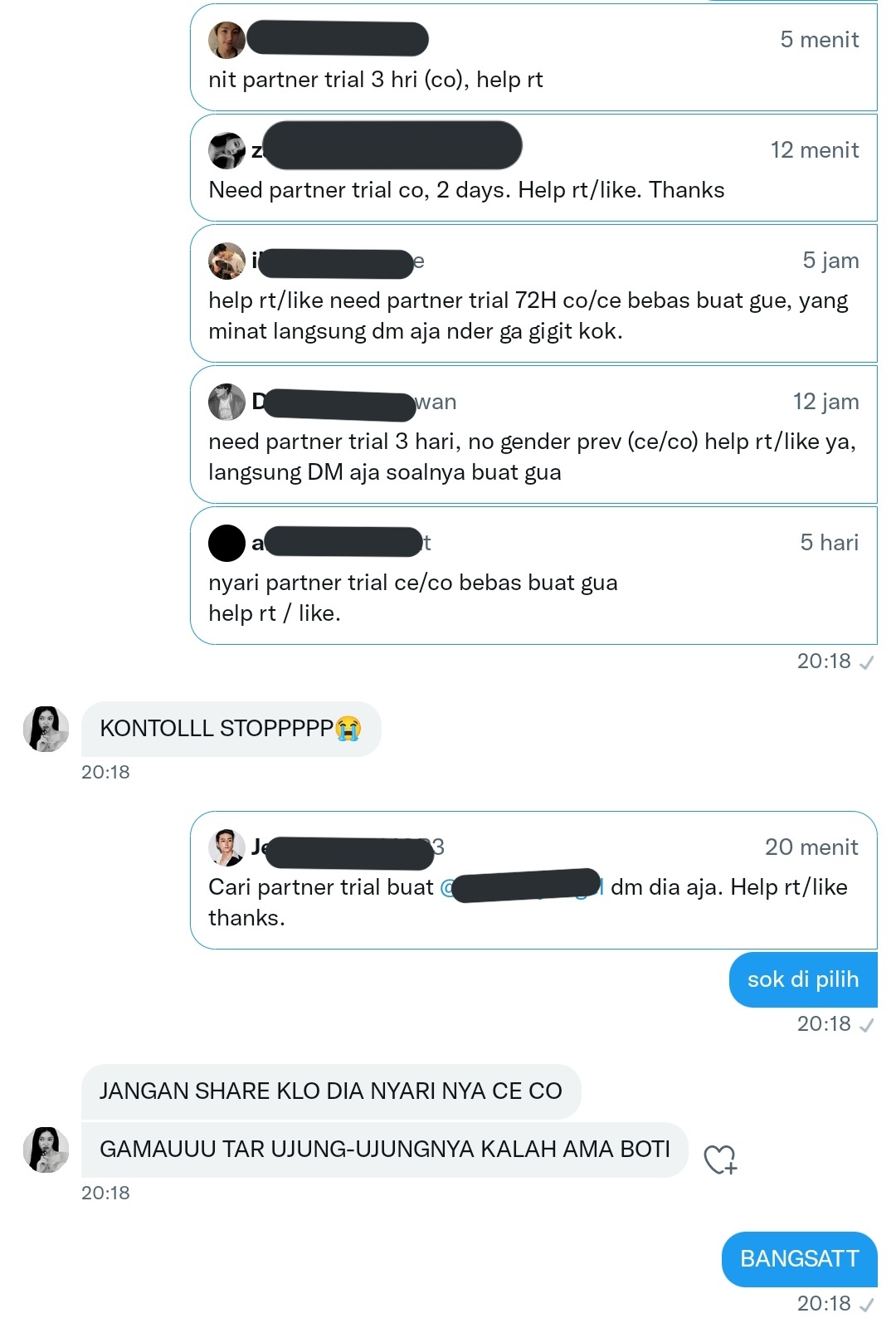 jo on rant on Twitter: "boti meresahkan https://t.co/mg3YZR1UUm" / Twitter