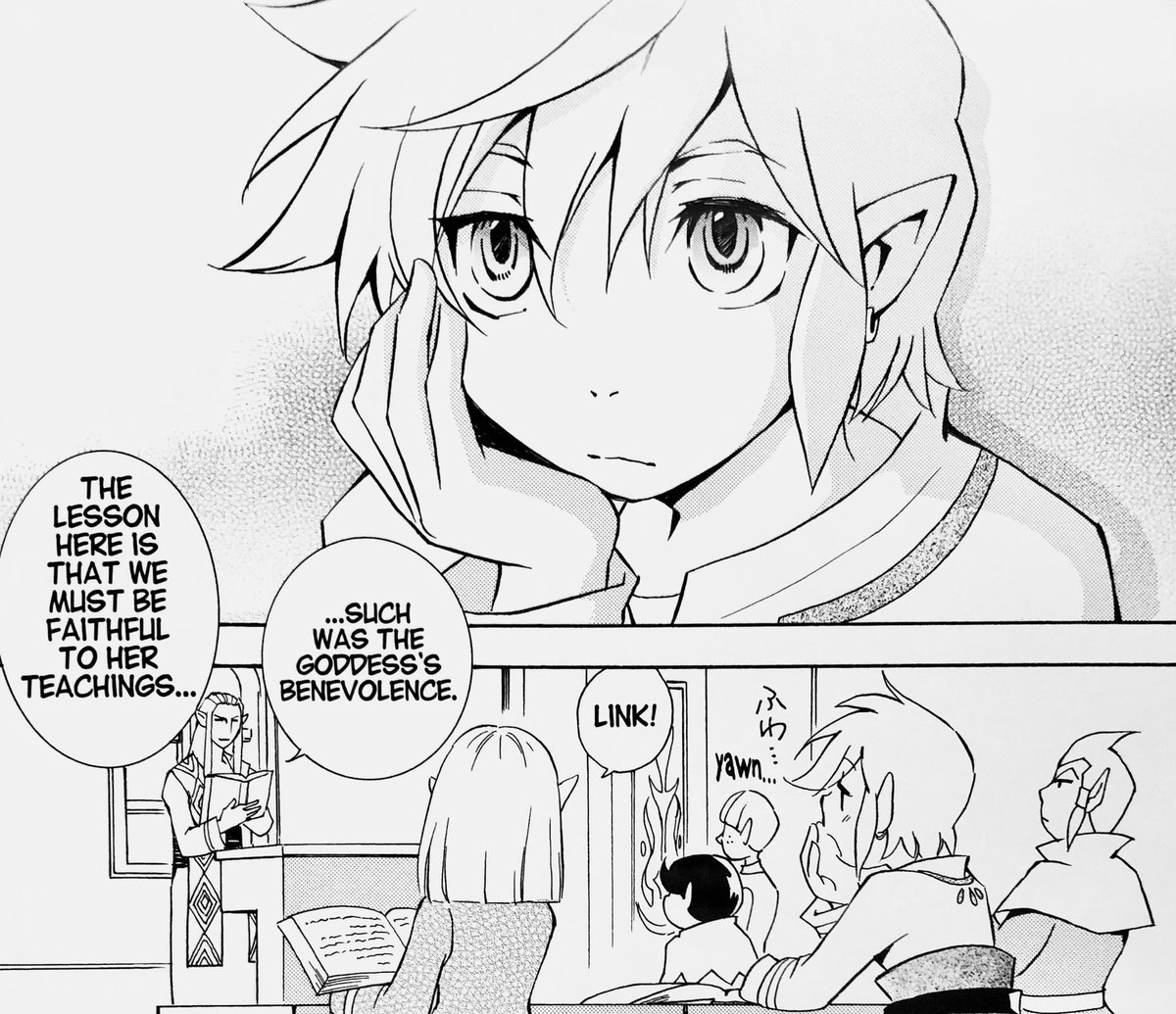 「need a full skyward sword manga just for the slice of life s」🌱 kaye の漫画