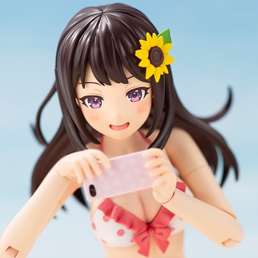 HOBBY Watch on Twitter: "プラモデルシリーズ「創彩少女庭園」よりピンクの水玉模様が可愛い「結城 まどか【水着】」本日発売！ https://hobby.watch ...