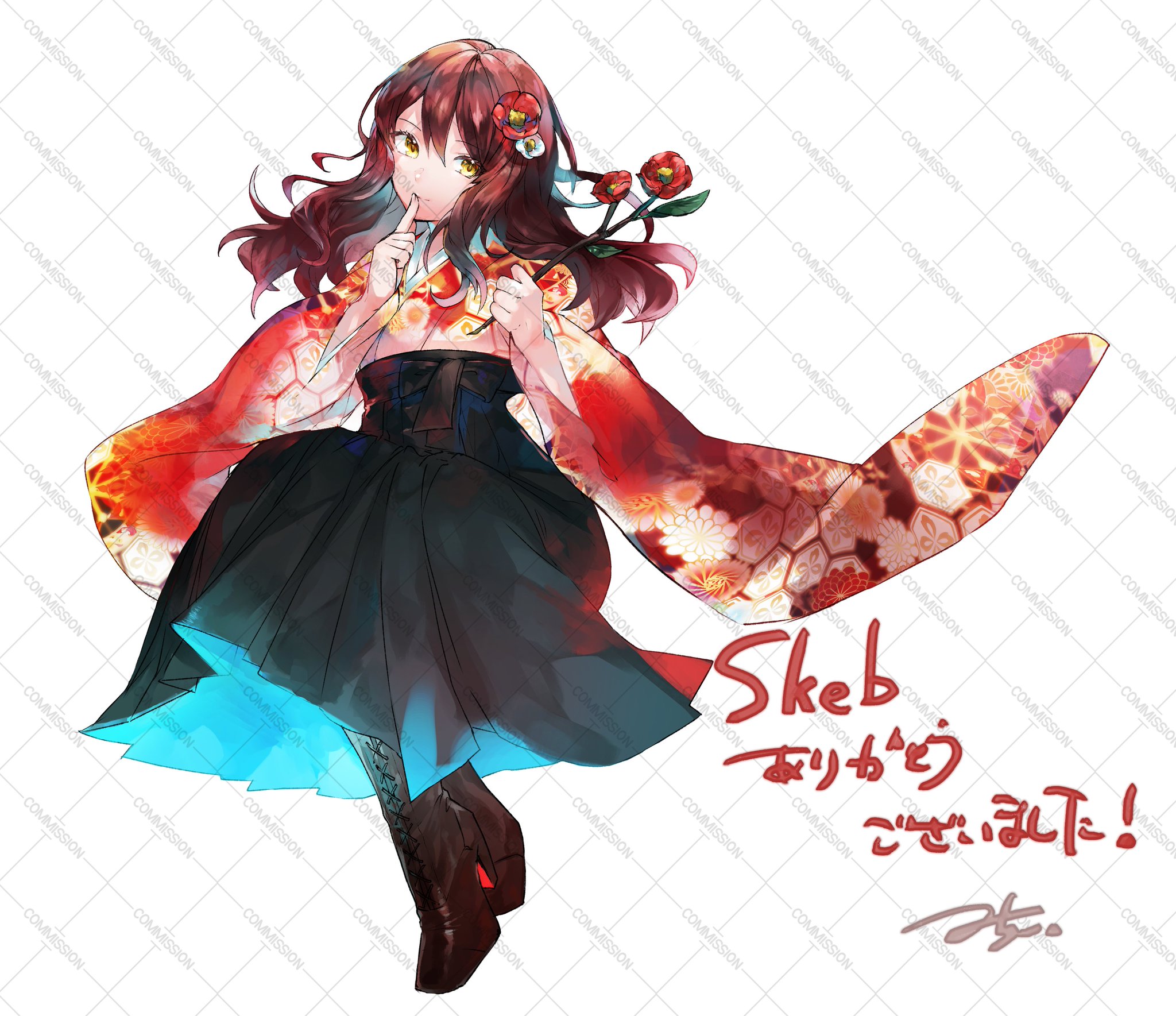 木綿みちこ🧊skeb on Twitter: "Skeb納品しました！ありがとうございました～！ https://t.co/PJmCwSGAbw #Skeb #Commission @skeb ...