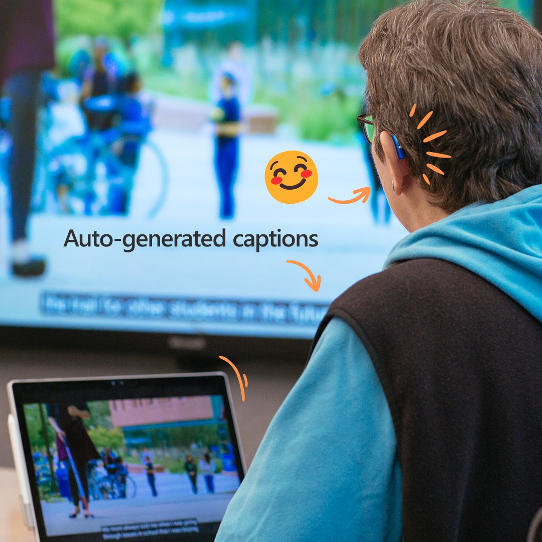 Windows UK on Twitter: "Everything for everyone. Captions as standard. More about auto-generated ...