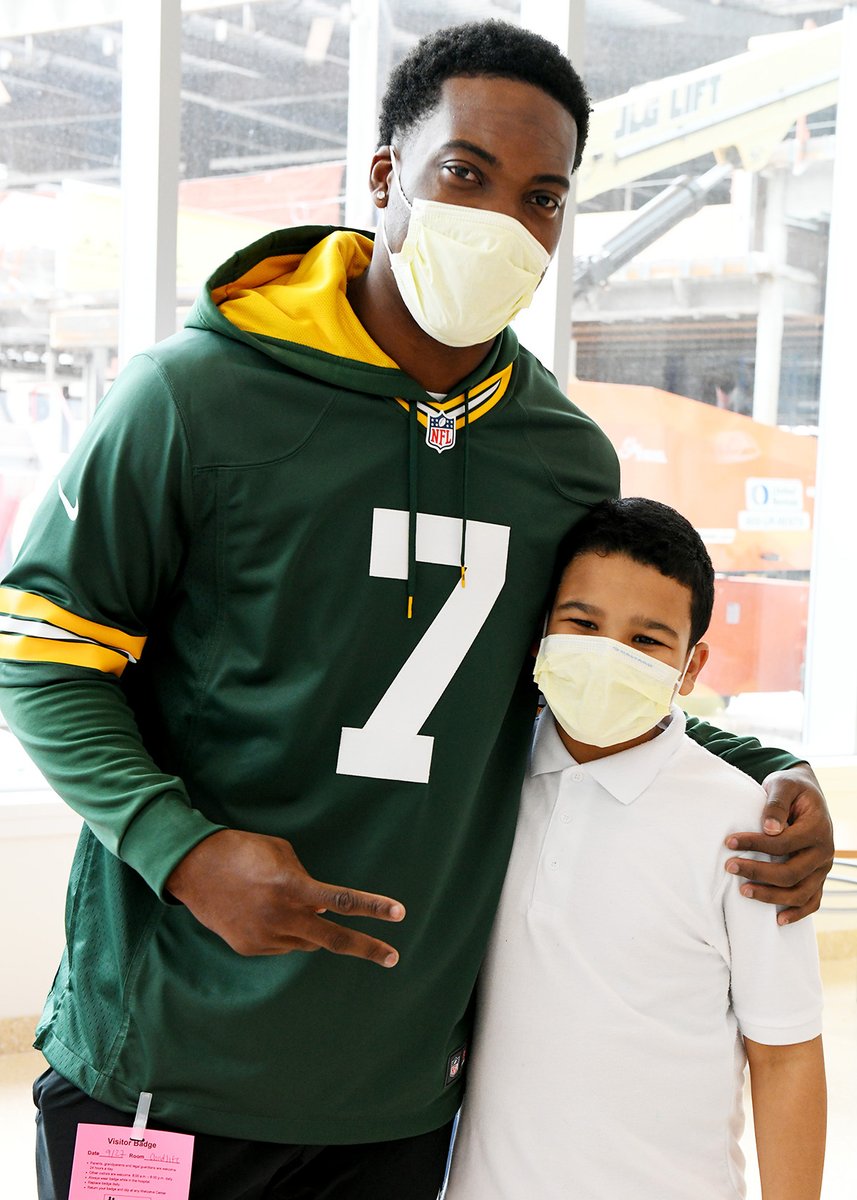 Green Bay Packers on Twitter: "RT @childrenswi: Zach Tom, Devonte Wyatt, Romeo Doubs and Quay ...