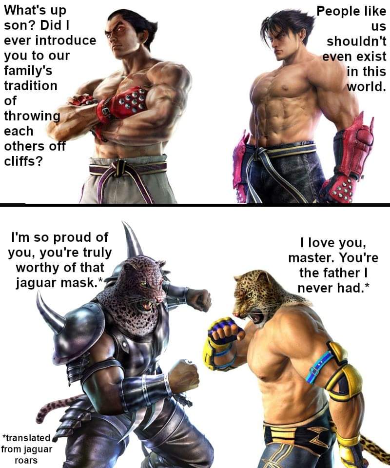Tekken King Memes My Story... Pls Dont Abuse This When We Match In