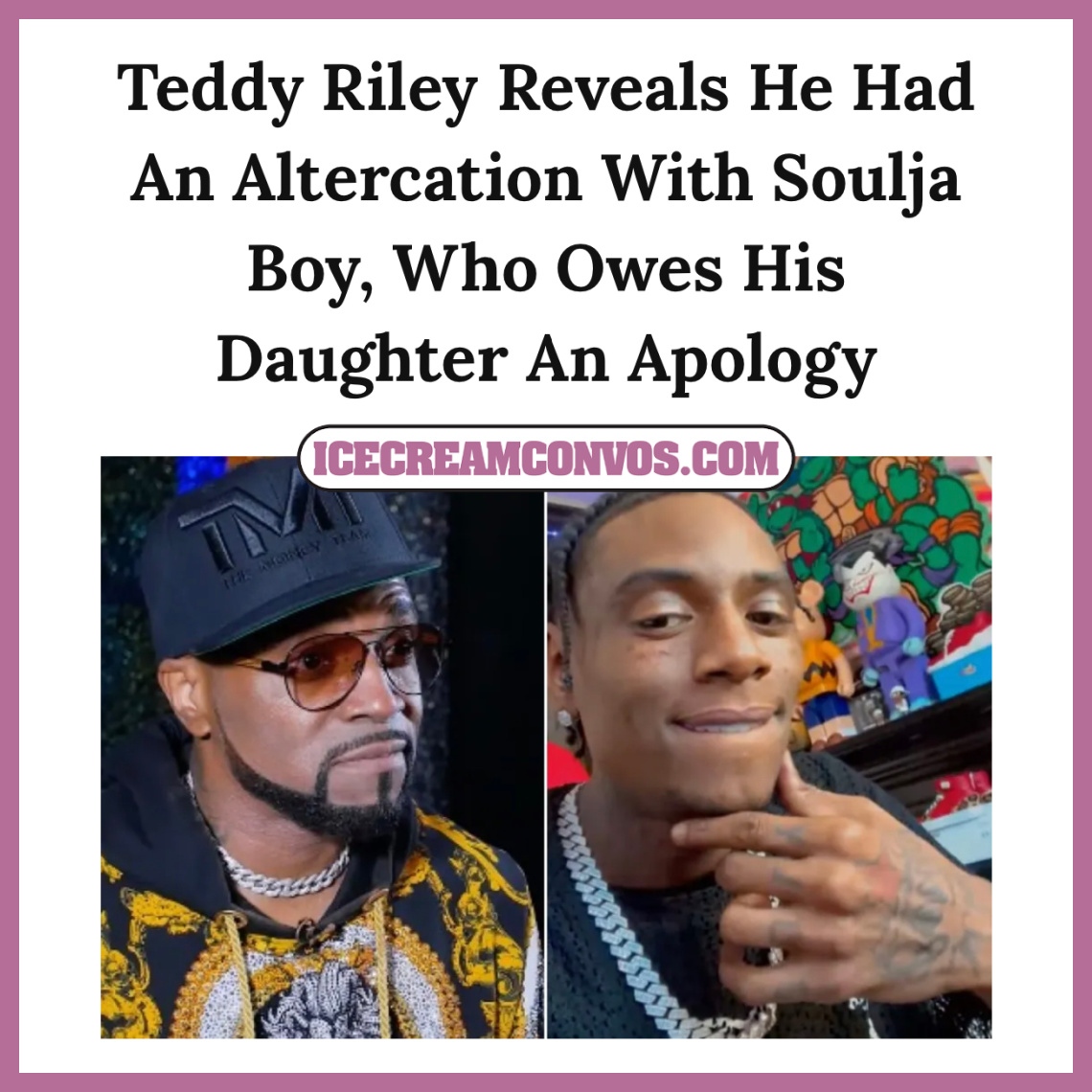 Teddy Riley Daughter Soulja Boy