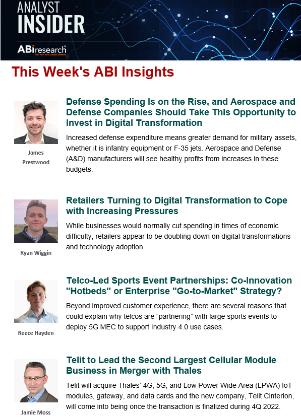 ABI Research on Twitter: "This week's Analyst Insider is here: https://abi.link/insider ...