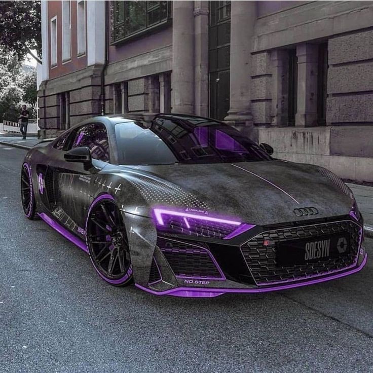 Audi R8 Purple 2022