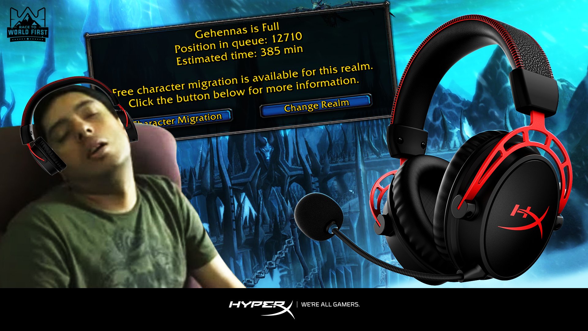 Method on Twitter: "Still waiting in queue? We've been here 2 days But at least our @HyperX ...