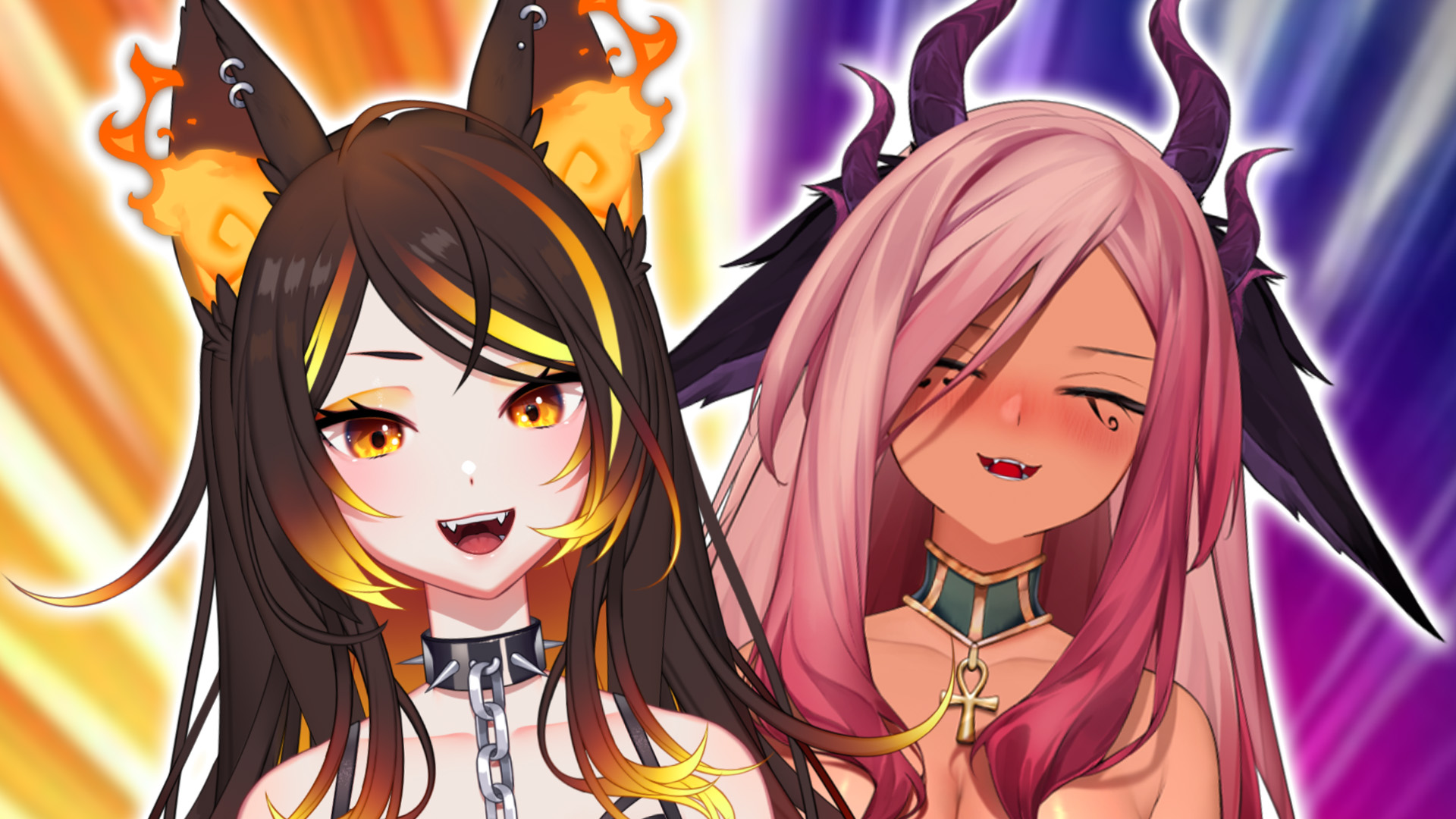 Sinder 🔥 | Hellhound VTuber on Twitter: "HANGING OUT WITH TRICKYYYYYYY 🥰 https://t.co/eP62AE1INm ...