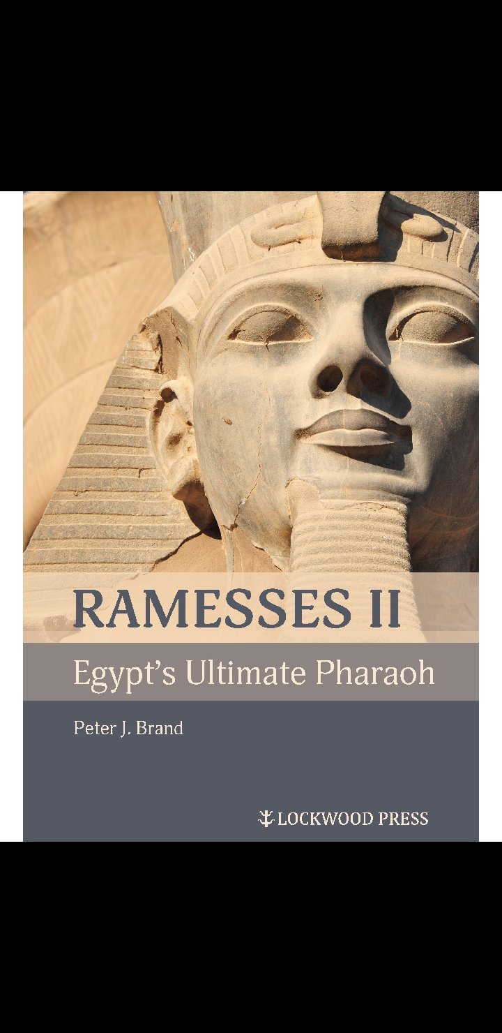 Dr. Peter J Brand on Twitter: "1/ here's some news about my upcoming book on Ramesses II # ...