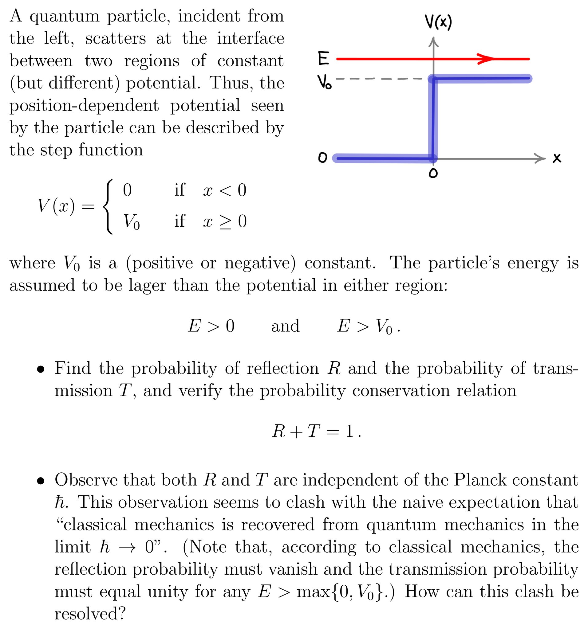 Quantum Physics Corner on Twitter: "👨‍🏫 Problem of the week https://t.co/17QuY7GMpG" / Twitter