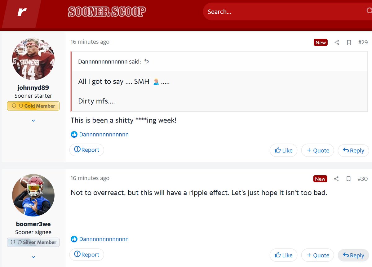 Message Board Geniuses on Twitter: "#Oklahoma lost out on a recruit to #TexasAM. It's been a ...