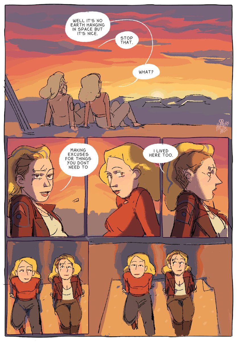 a beth x space beth conversation that ended up making me do a 10 page ...