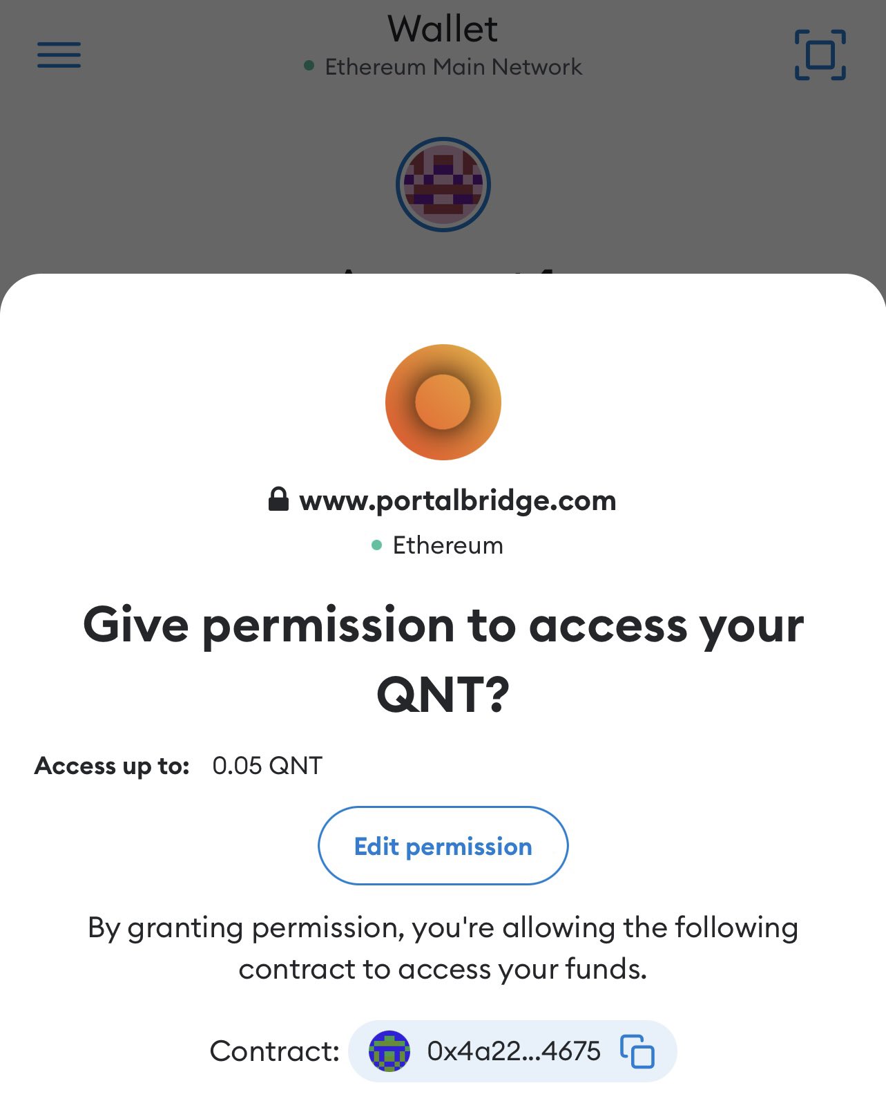 algofam.algo on Twitter: "First ever $QNT has been bridged from #Ethereum to @Algorand using ...