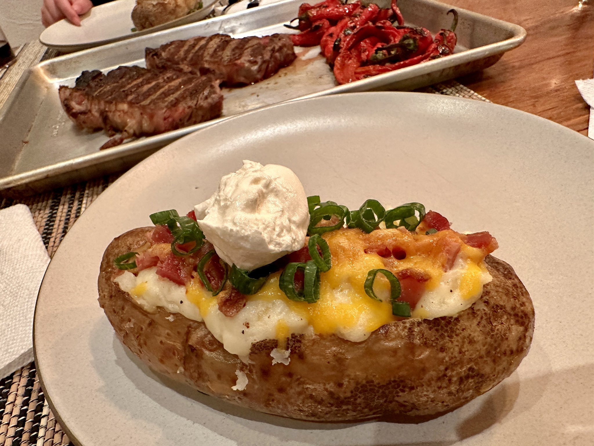 Greg Miller on Twitter: "Never been a baked potato fan. @gankstrr is trying to change me. https ...