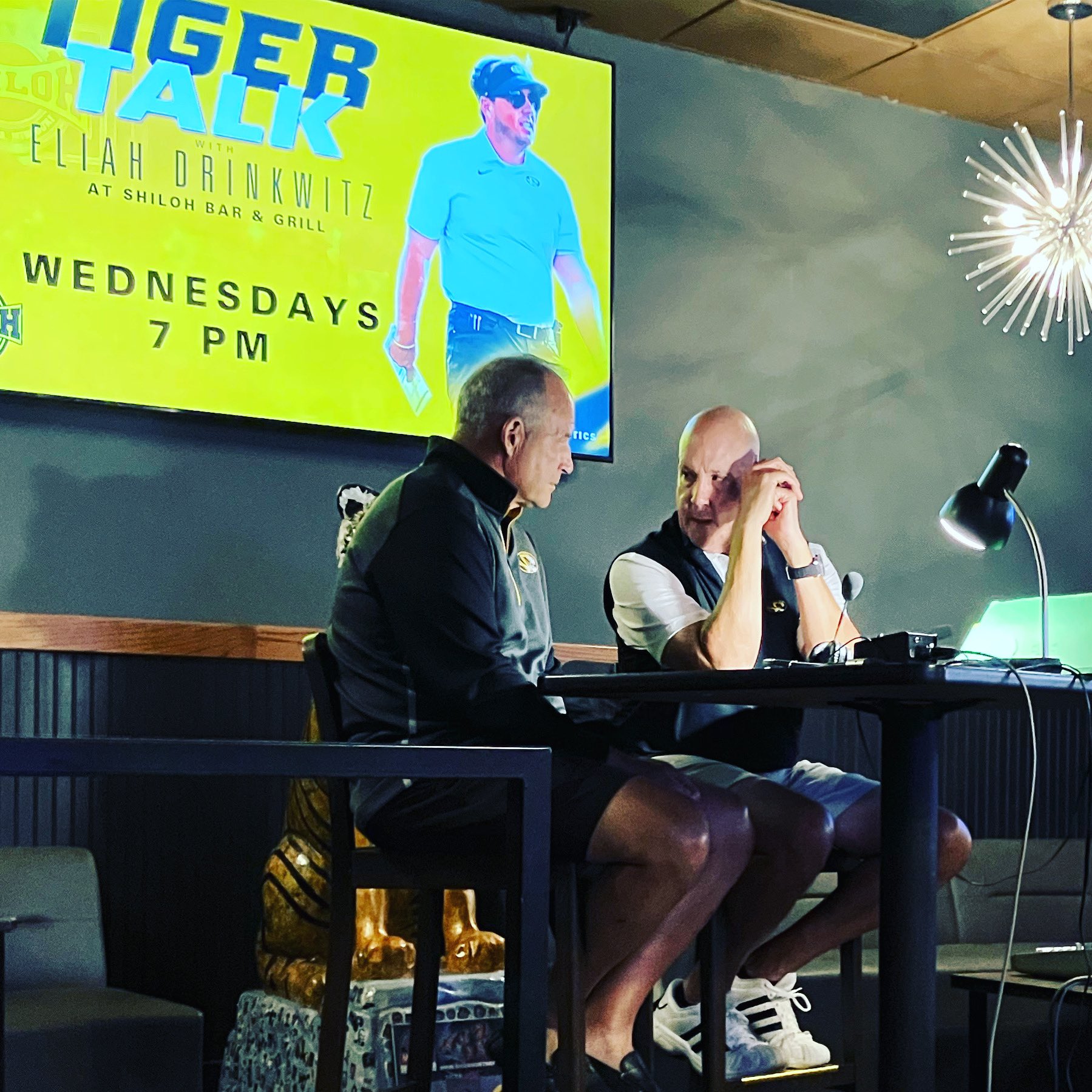 Power Mizzou on Twitter: "Just like old times: Mike Kelly and Gary Pinkel on Tiger Talk https ...