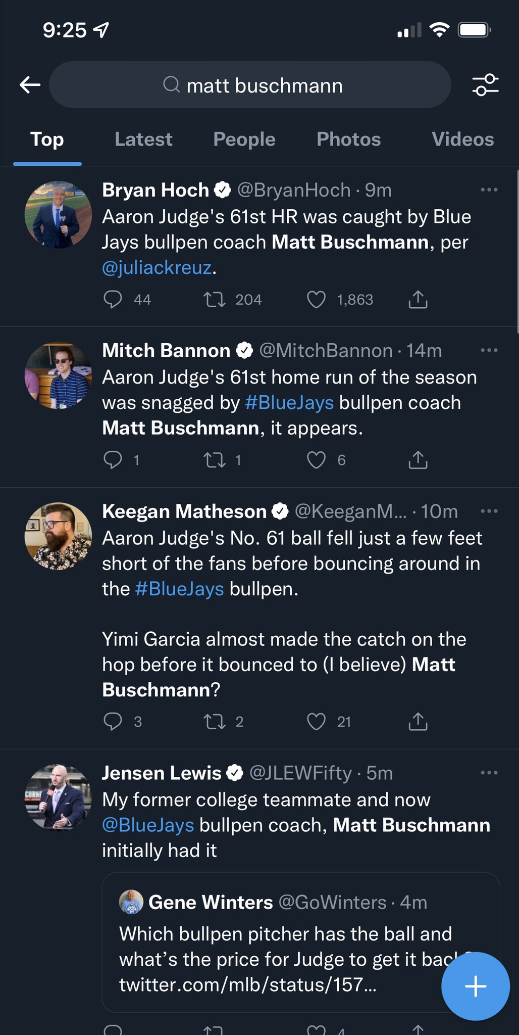 Matt Buschmann Sara Walsh